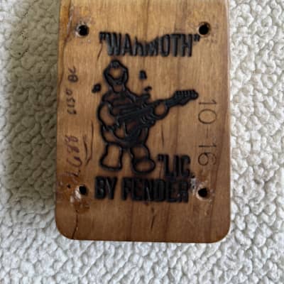 Warmoth Telecaster roasted flame maple neck | Reverb