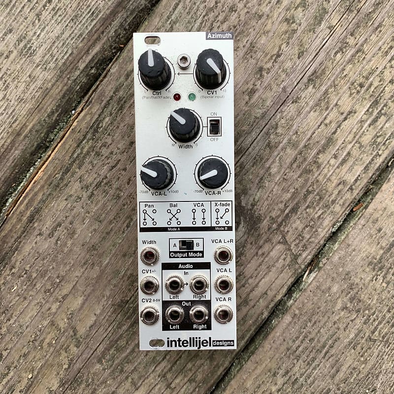 Intellijel Azimuth I | VCA Panner XFader Eurorack Module | Reverb UK