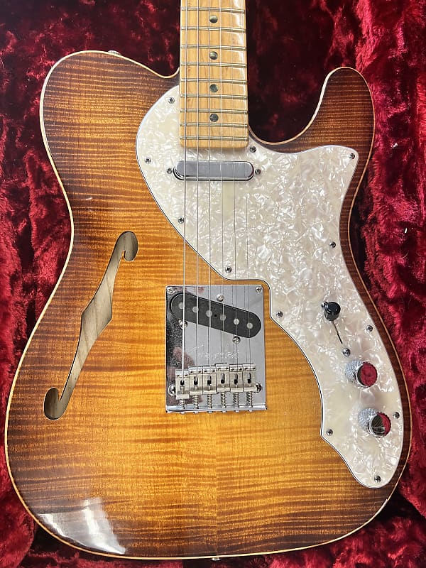 Fender Telecaster thinline American Select 2012 - Violin | Reverb