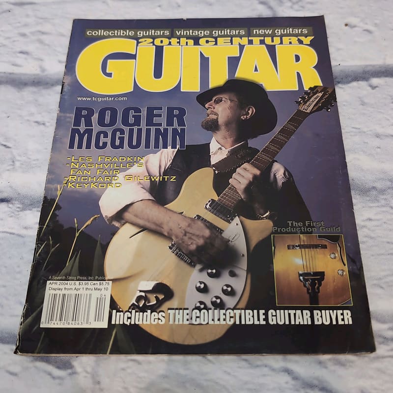 20th Century Guitar April 2004 Magazine - Roger McGuinn Cover | Reverb