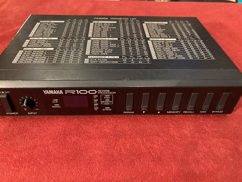 Yamaha R-100 Reverb Processor SOLD AS IS | Reverb