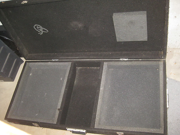 Gemini DJ coffin dual turntable Mixer Road Travel Case for | Reverb