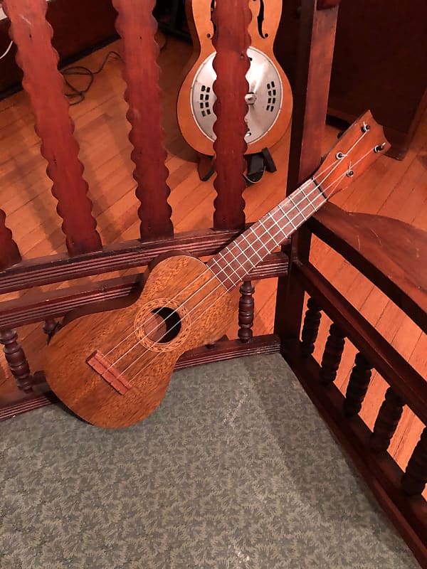 Mahogany Soprano Ukelele, Fully Restored, 1920s, Orphan | Reverb