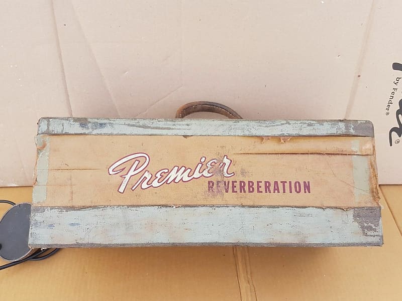 60's PREMIER REVERBERATION - made in USA - REVERB TANK | Reverb