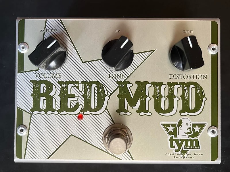 Tym Guitars Bid Mud Red Army Overdrive Mk III | Reverb Australia