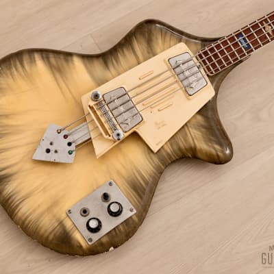 RARE 1960's Ampeg SSB-1 short scale Bass original | Reverb