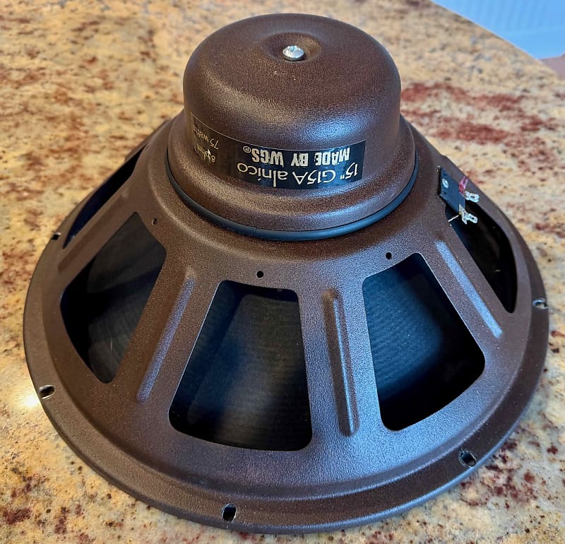 WGS G15A 75-Watt Alnico 15" Speaker | Reverb