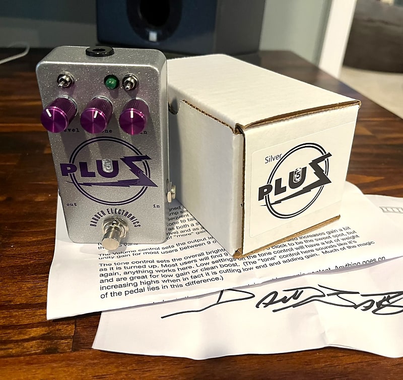 Barber Electronics Plus Transparent Overdrive - Silver | Reverb