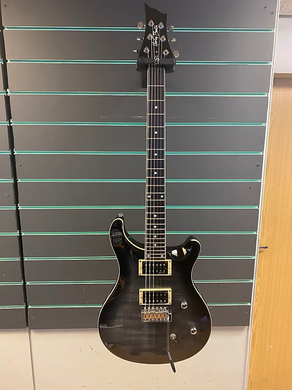 Harley Benton CST-24T Black Flame 2021 Electric Guitar | Reverb
