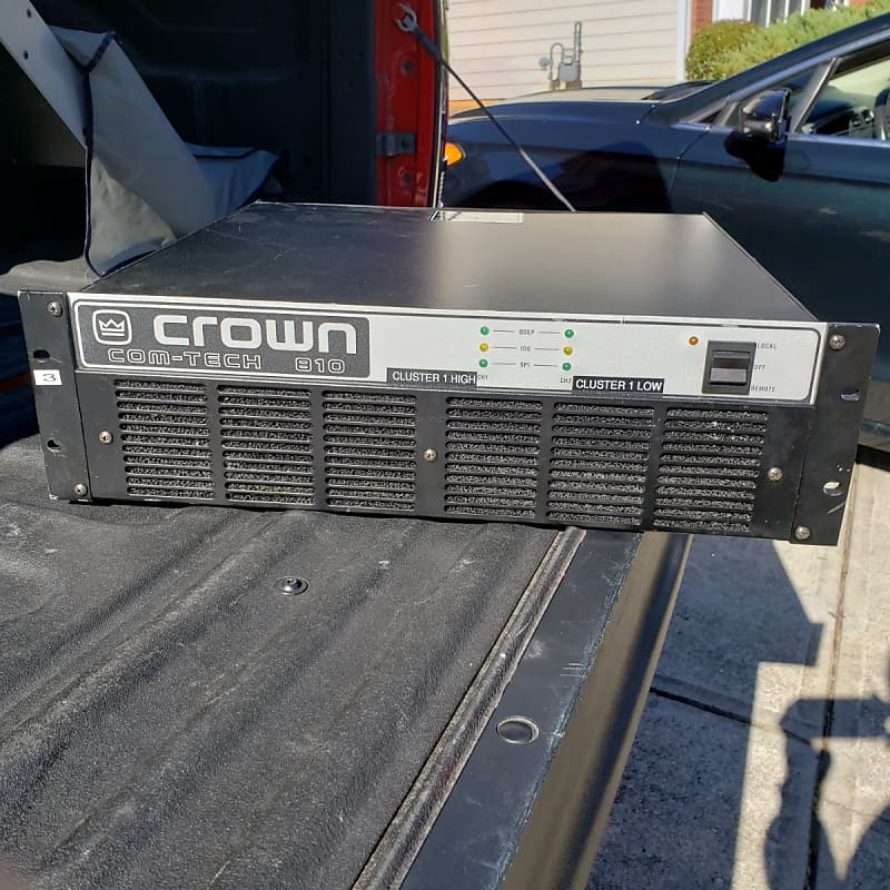 Crown Comtech 810 2009 Black | Reverb