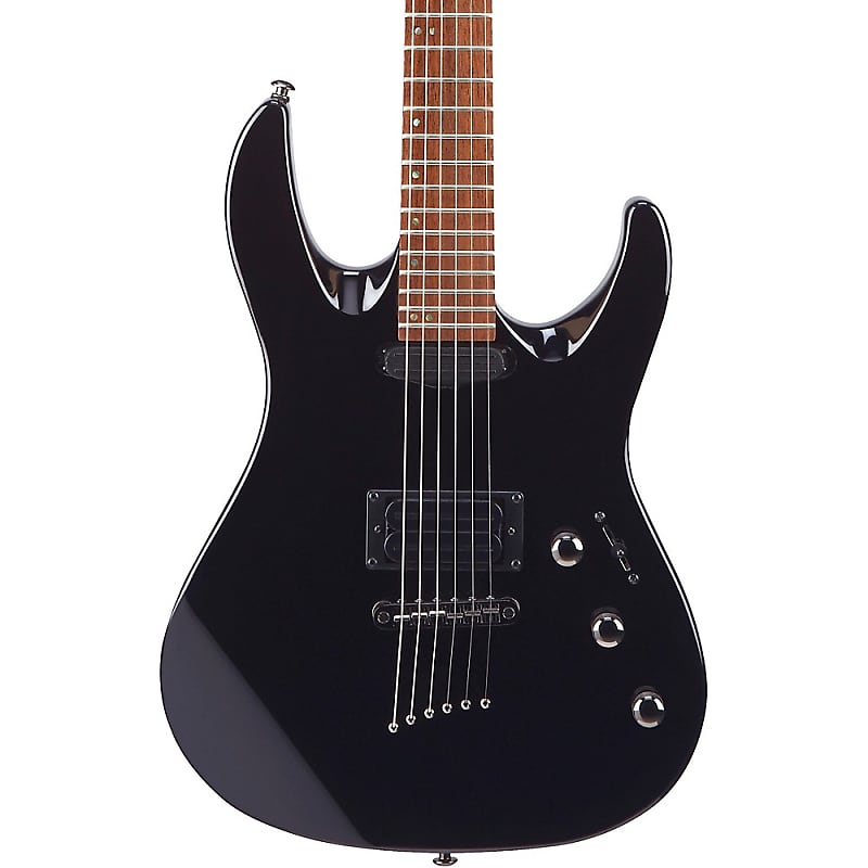 Mitchell MD200 Double-Cutaway Electric Guitar Black | Reverb