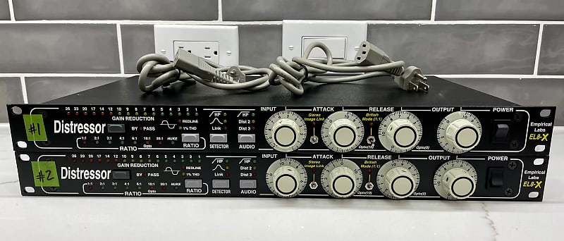TWO Empirical Labs EL8-X Distressor with British Mode | Reverb