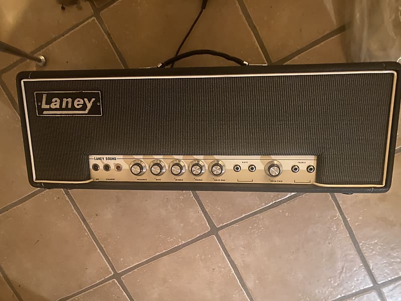 Laney La100bl 1969 - Black/white | Reverb