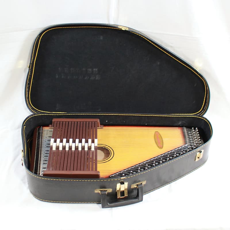 Chromaharp RB-1545 36 String, 15 Chord Autoharp w/ Case & | Reverb