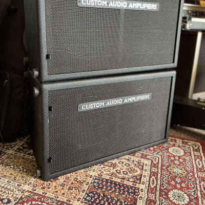 Custom Audio Amplifiers 2X12 ported cabinet 2000s-2010's. - | Reverb
