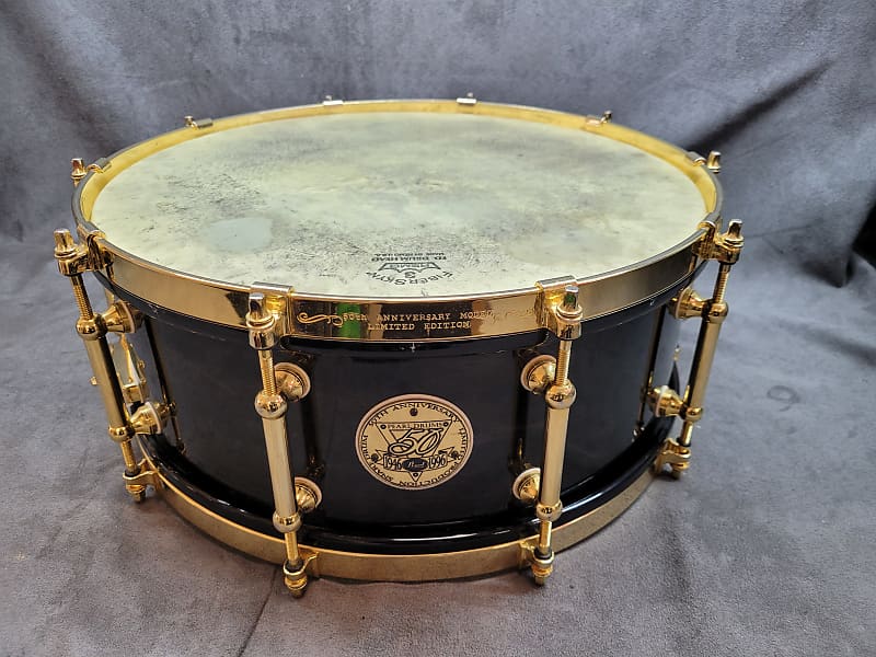 Pearl M-1946 50th Annivesary Snare w/case 1996 - Maple and | Reverb