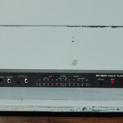 Sabine RT-1601 Rack Mountable Tuner (#1) - Works 100% - Looks | Reverb