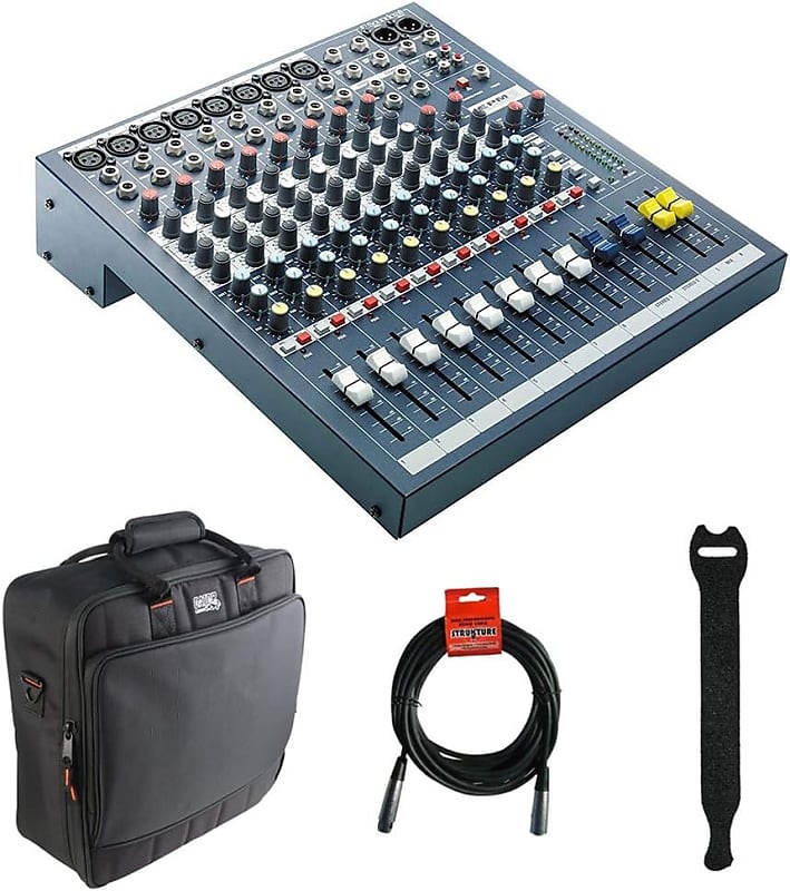 Soundcraft EPM 8-8 Mono + 2 Stereo Audio Console with Gator | Reverb