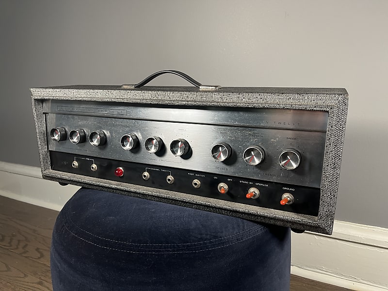Sears Silvertone 1484 Twin Twelve 60 Watt tube head | Reverb