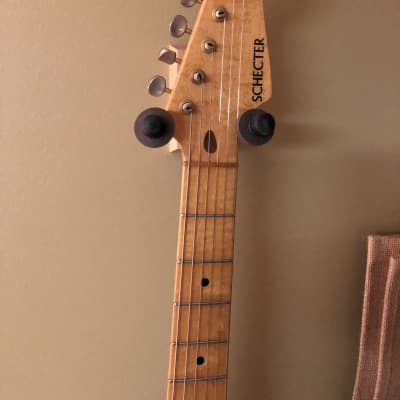 1985 Pale Yellow Schecter Mercury | Reverb