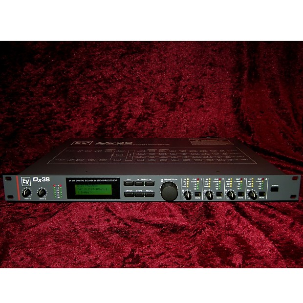 EV Electro-Voice MINT Dx38 2x4 Loudspeaker Management System | Reverb