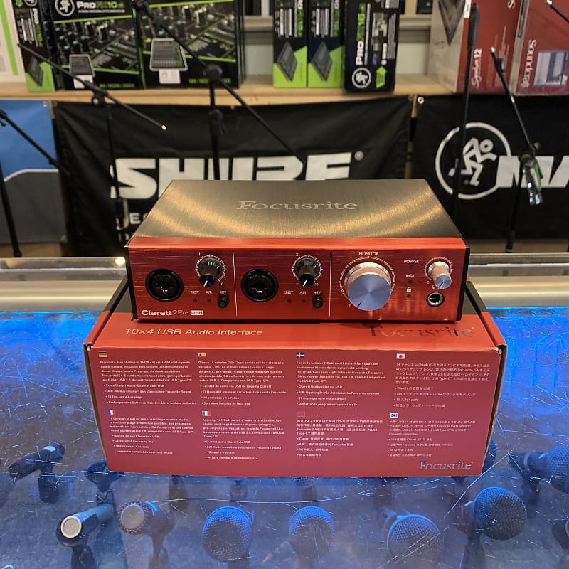 Focusrite Clarett 2 Pre USB | Reverb