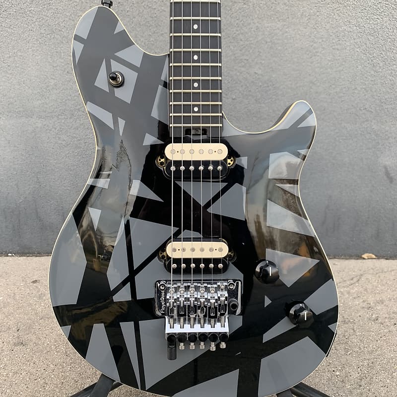EVH Wolfgang Special - One-of-a-Kind Custom Stealth Striped | Reverb