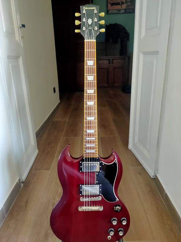 ESP Edwards E-SG-120LT2 2011 - Cherry | Reverb Australia