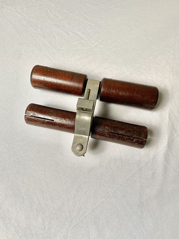 Ludwig Two Tone Wood Block Pair - 1920’s | Reverb