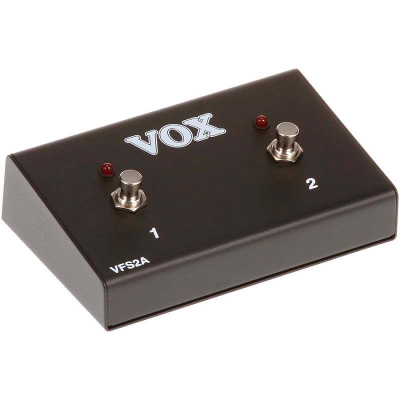 Vox VFS2A 2 Button Footswitch For Amplifier 2025 Black | Reverb