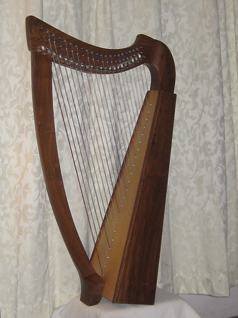 Roosebeck 22 String Heather Harp with Sharping Levers Natural | Reverb