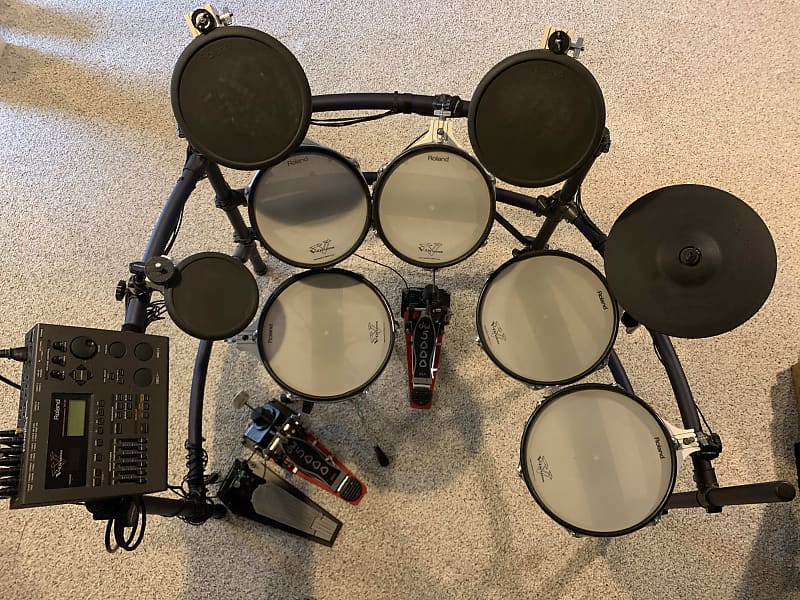 Roland TD-10 V-Drums plus Extras (DW-5000, CY-15) | Reverb