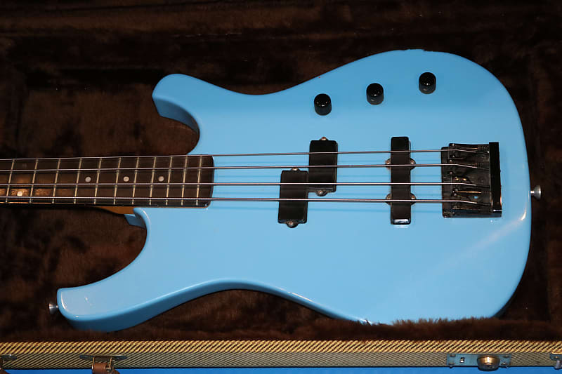 Vintage Larrivee Bass Guitar - Active EMG Pickups & Tweed | Reverb