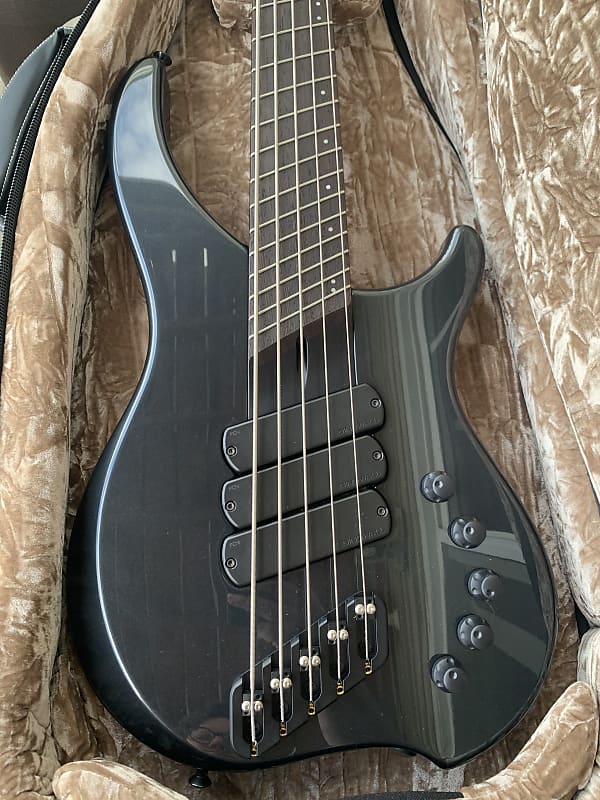 Dingwall Afterburner ABI Custom, 5-String, Black Metallic, | Reverb