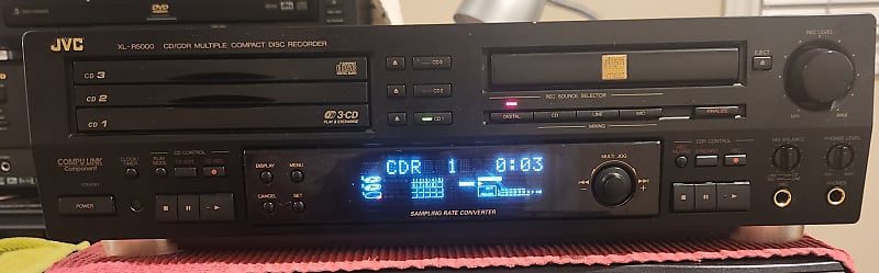 JVC JVC XL-R50003-CD + 1-CD-R/RW recorder/changer 90s | Reverb