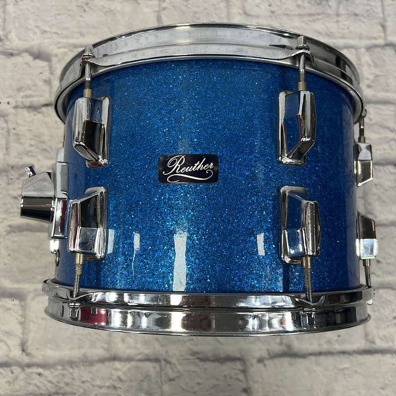 Reuther 12 Rack Tom Blue Sparkle | Reverb