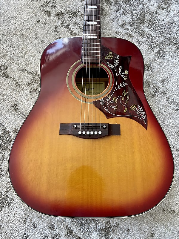 Greco 625 Hummingbird 1972-75 Cherry Sunburst | Reverb
