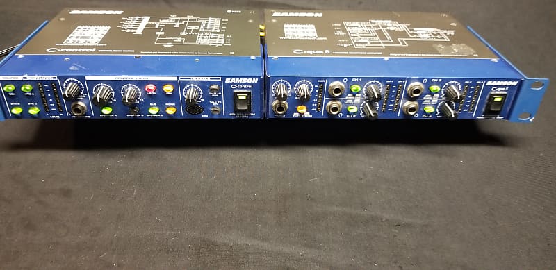 Samson C-Control Control Room Monitor Matrix AND C-Que8 | Reverb