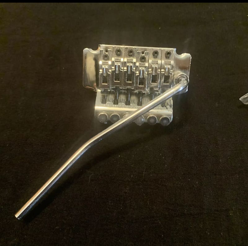 Floyd Rose Licensed Tremolo Fender 1990’s - Chrome | Reverb