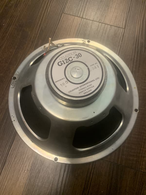 Celestion G12C-30 1980’s (#2) | Reverb