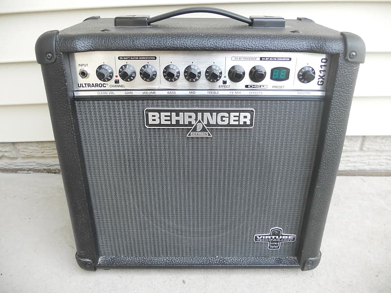 Behringer Ultraroc GX110 30W 2 channel guitar combo amp | Reverb