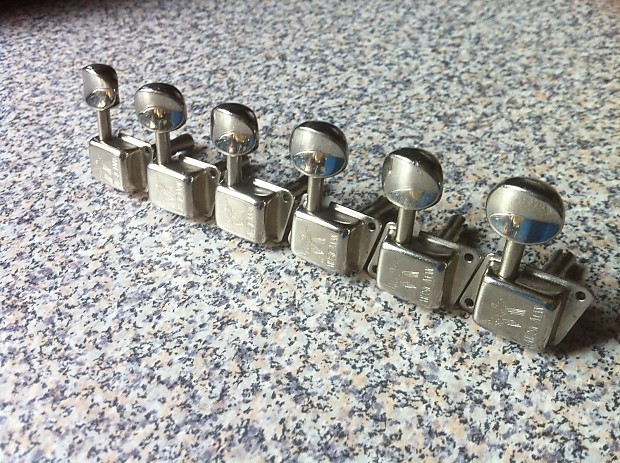 Vintage 1970's Music Man 6IL Tuners Complete Set Made in | Reverb