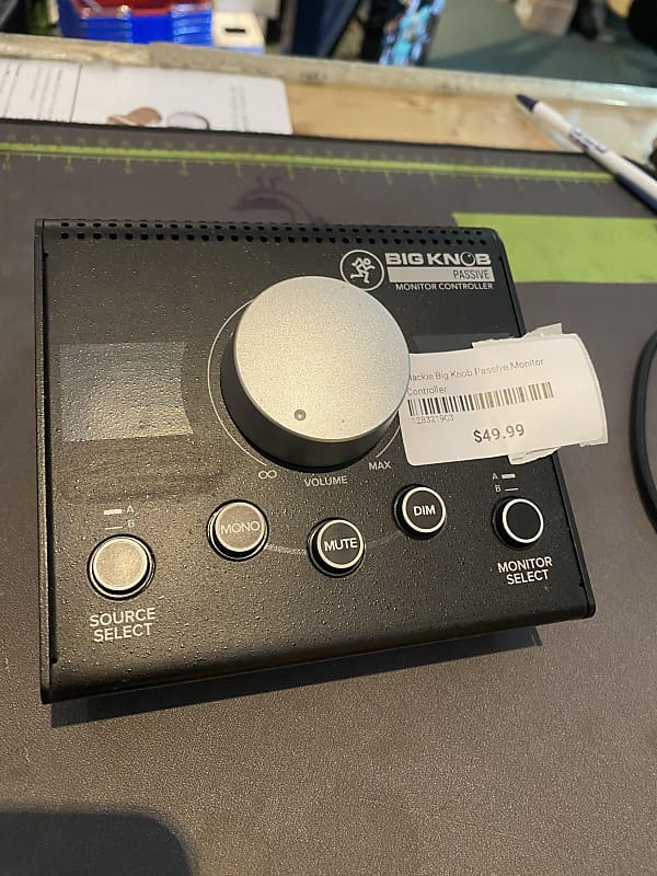 Mackie Big Knob Passive Monitor Controller | Reverb