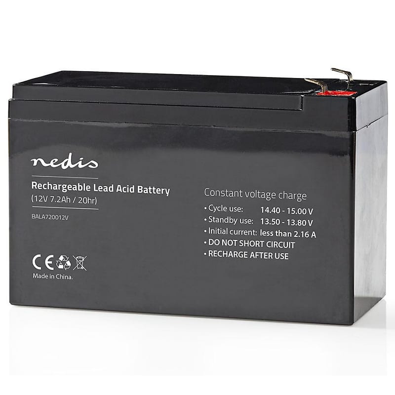 Nedis BALA720012V 12V Battery, 7200 mAh | Reverb