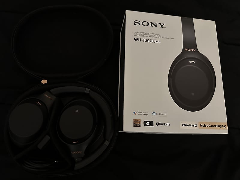 Sony WH1000 XM3 2018 - Black | Reverb
