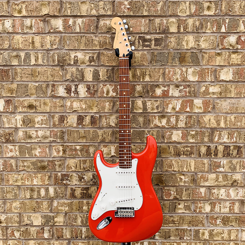 Fender Player Series Stratocaster Left Handed Sonic Red | Reverb