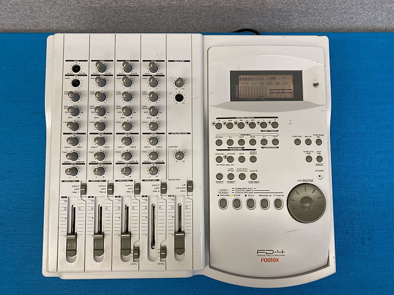Fostex FD-4 Digital MultiTrack Recorder - Tested & Working! | Reverb