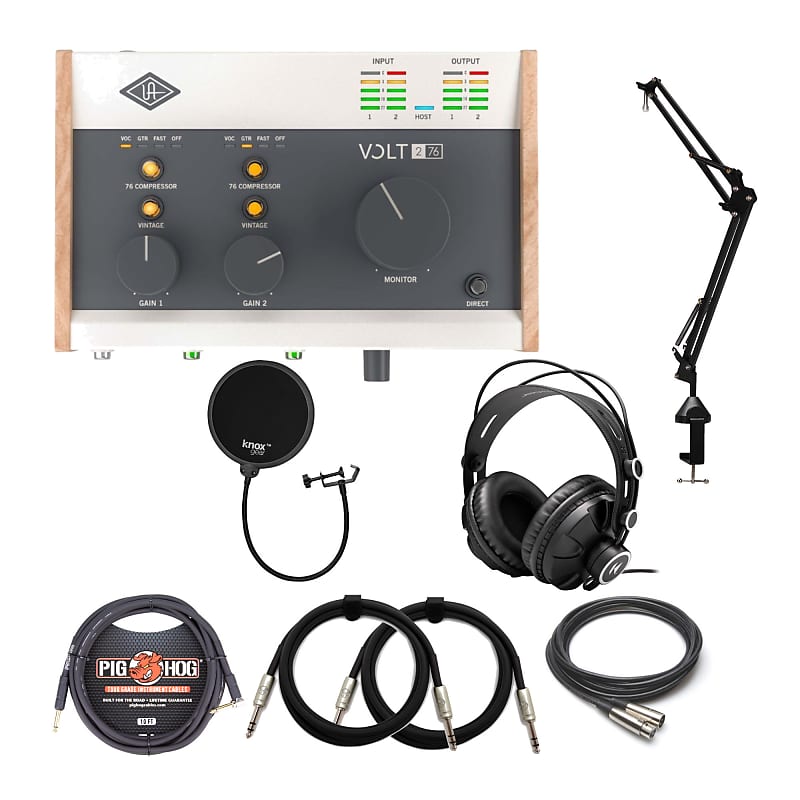 Universal Audio VOLT-276 USB Audio Interface with Headphones, | Reverb
