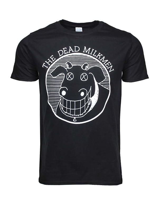 Dead Milkmen Cow Logo T-Shirt - Small | Reverb