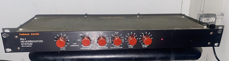 Furman RV-1 Spring Reverb Rackmount Reverberation System w/ | Reverb